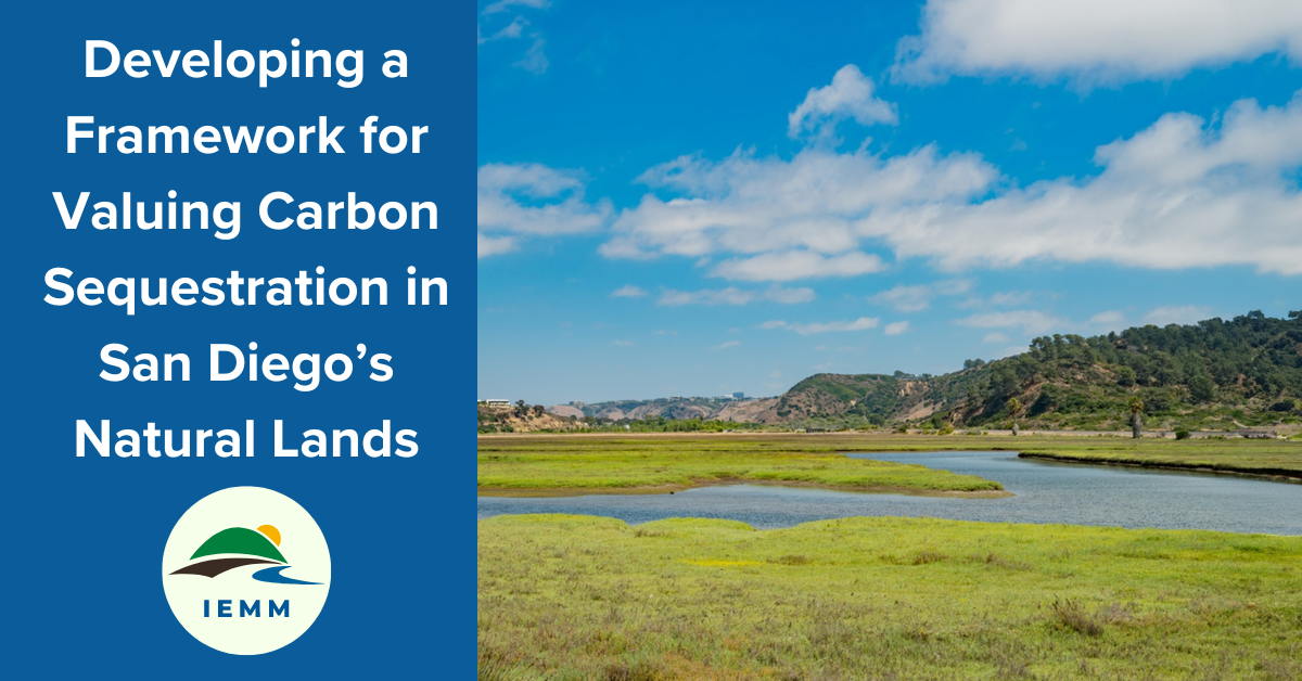 Developing a Framework for Valuing Carbon Sequestration in San Diego’s ...